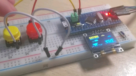 stm32—恐龙快跑小游戏