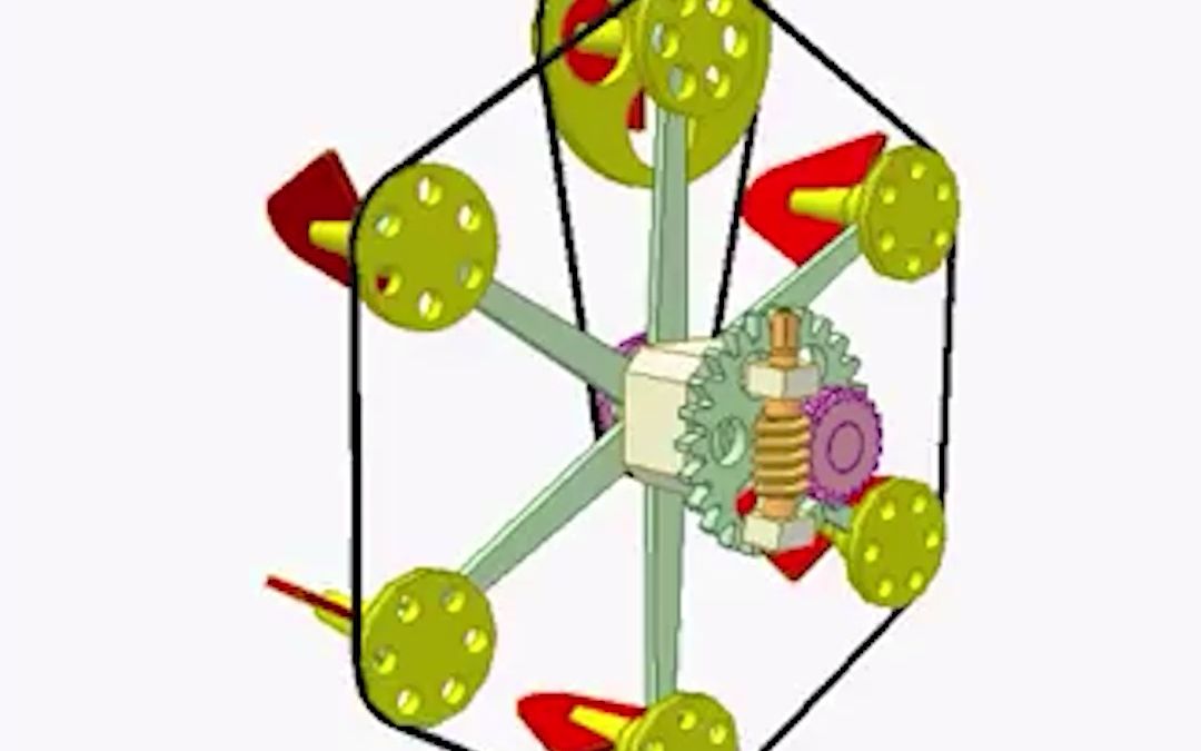 SW机械设计UG机构运动仿真