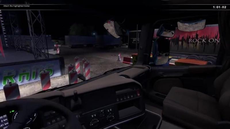 泪颜-斯堪尼亚重卡驾驶模拟