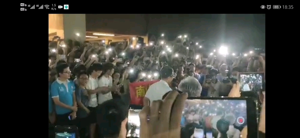 钟南山受勋后回广州医科大学发表感言视频实录