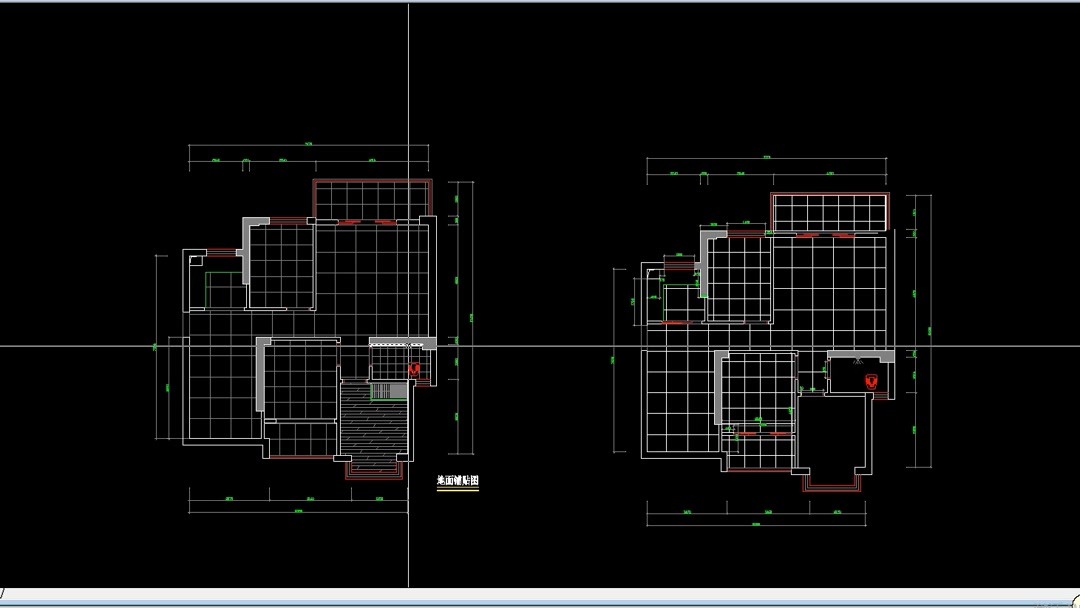 全屋地板铺砖怎么画