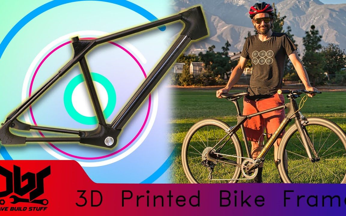 【搬运】我制造了一台3D打印的碳纤维自行车