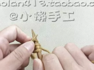 小懒手工 棒针基础 下针与上针的织法