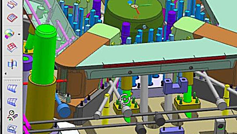 面试模具设计 产品四周倒扣设计