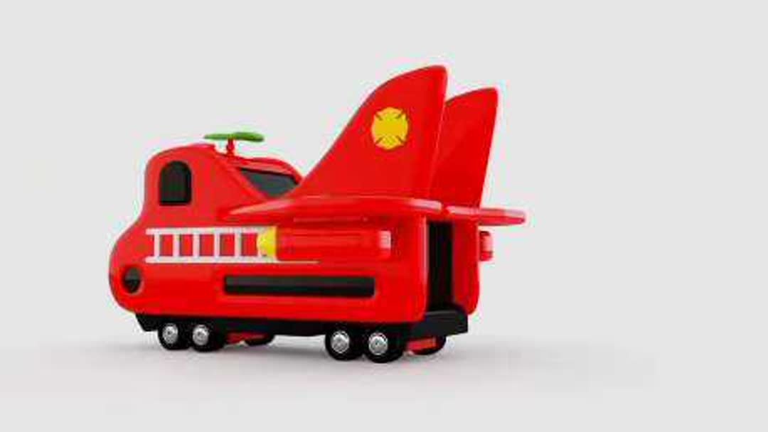 玩具车动画片,各种工种车辆,看看你都认识吗