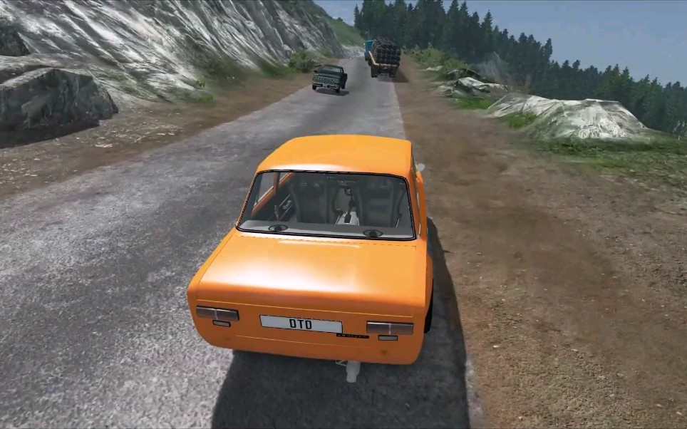 BeamNG 道路交通事故#7(60FPS)