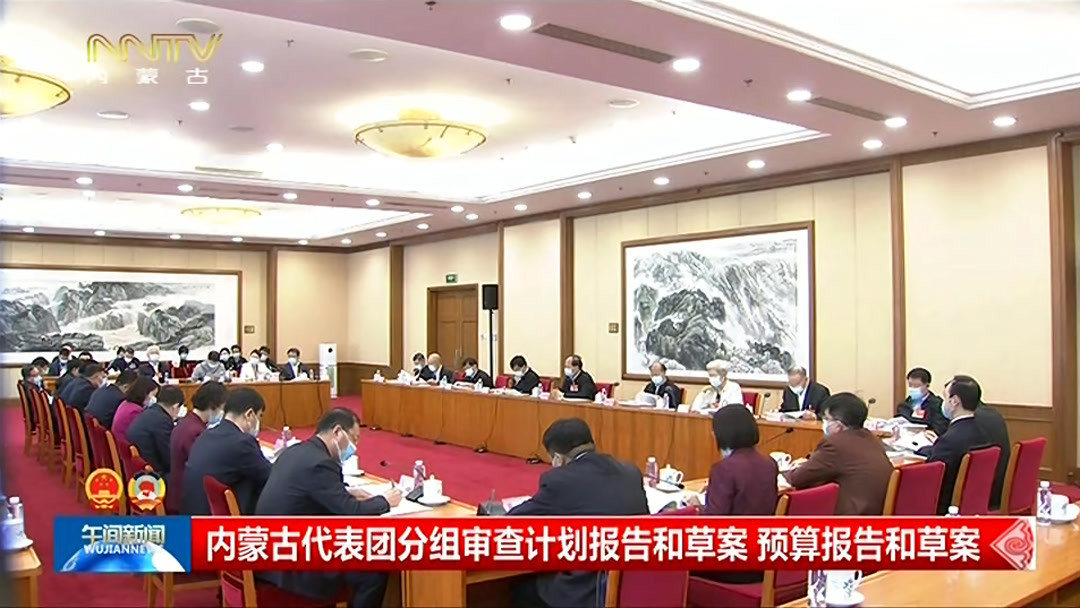 内蒙古代表团分组审查计划报告和草案 预算报告和草案