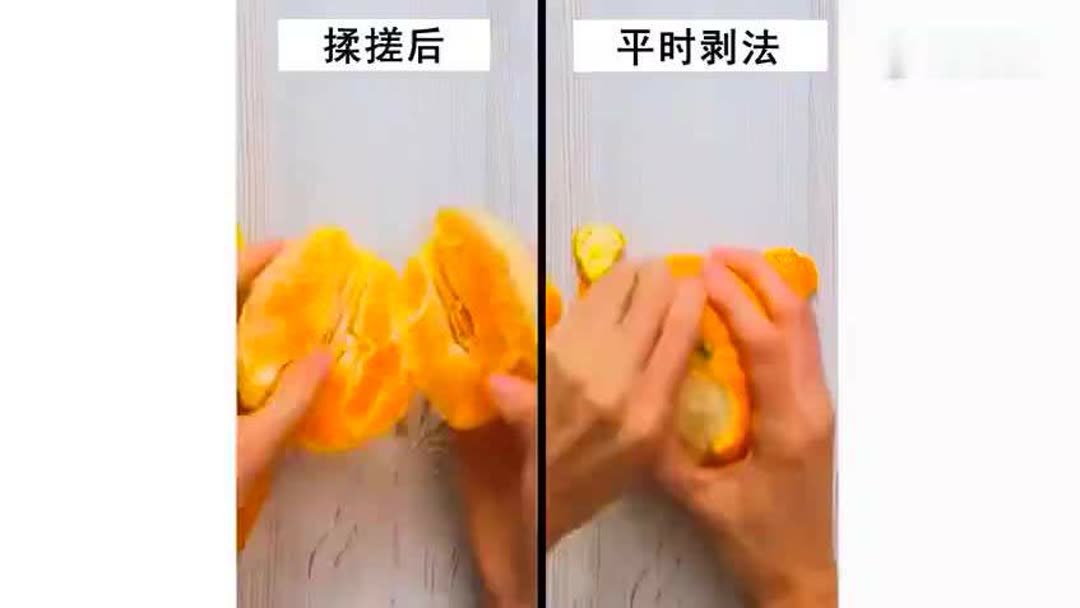 用这妙招能快速削苹果皮,轻松去掉苹果心