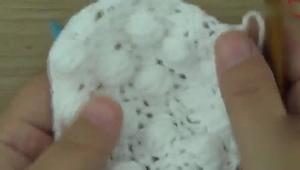 棒针织毛衣教学 彩虹雨插肩毛衣教程5