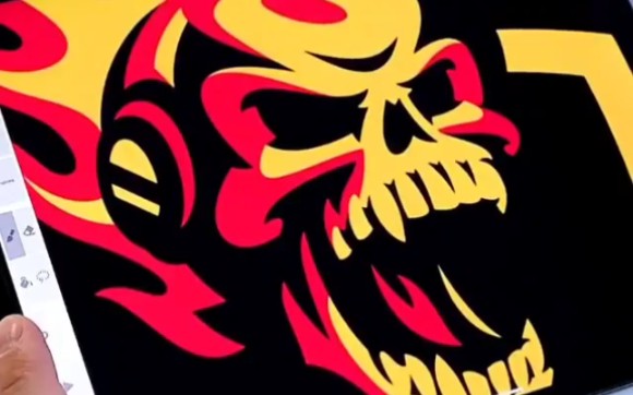 iPad制作的流畅logo动画