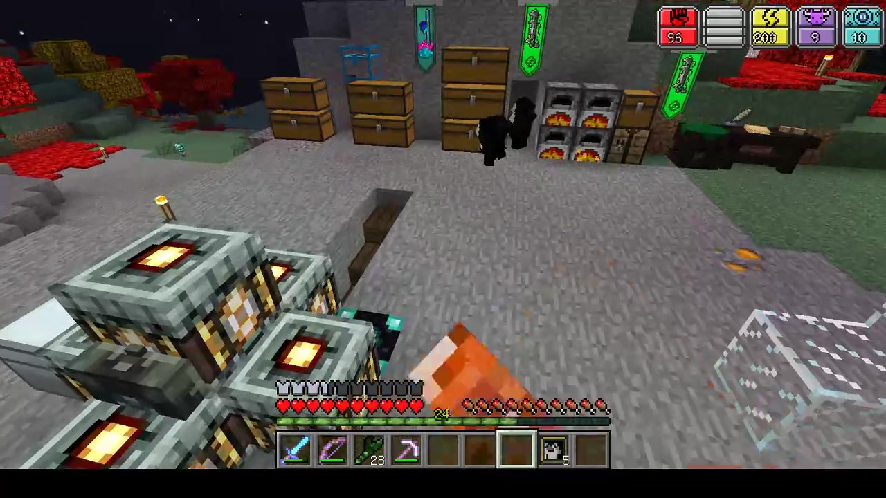 说是《家里蹲》,实际上疯狂跑图的多人服务器生存第二天