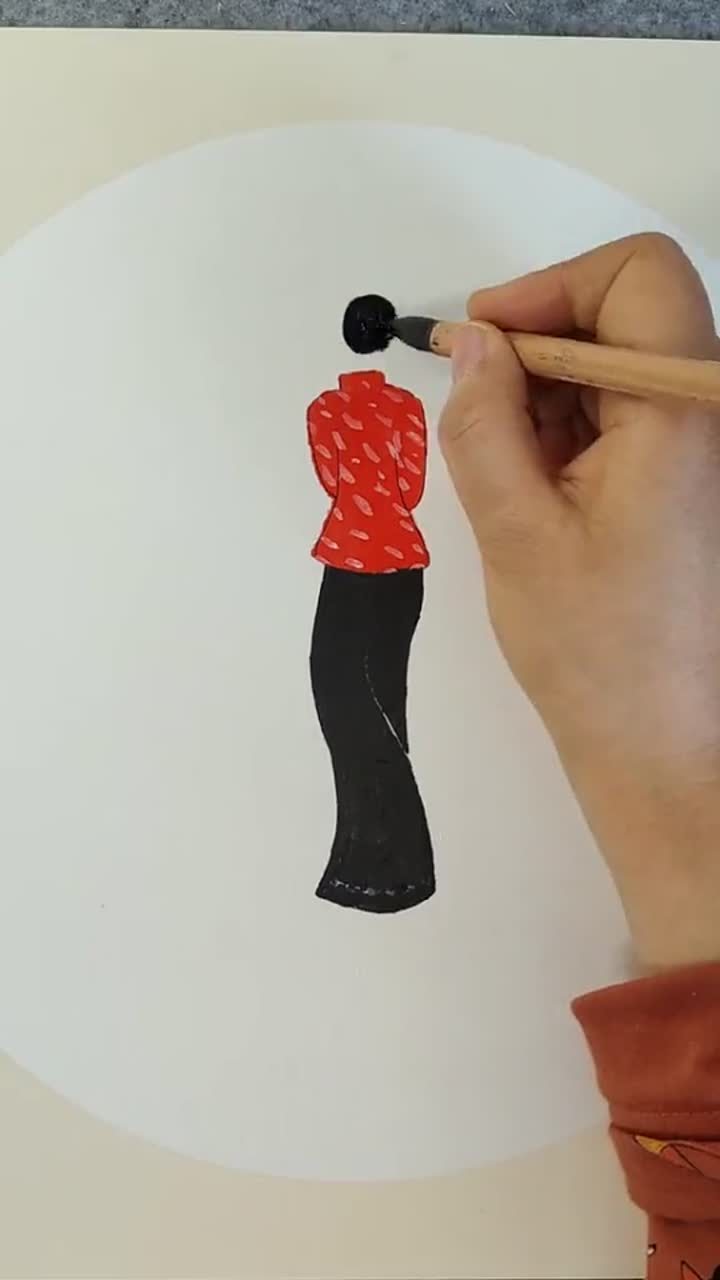 零基础学画画一起学画画原创