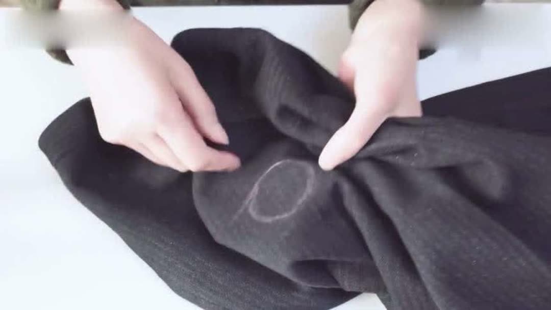 裤子屁股破洞怎么办?老师傅教你另类手法,完美修补还简单