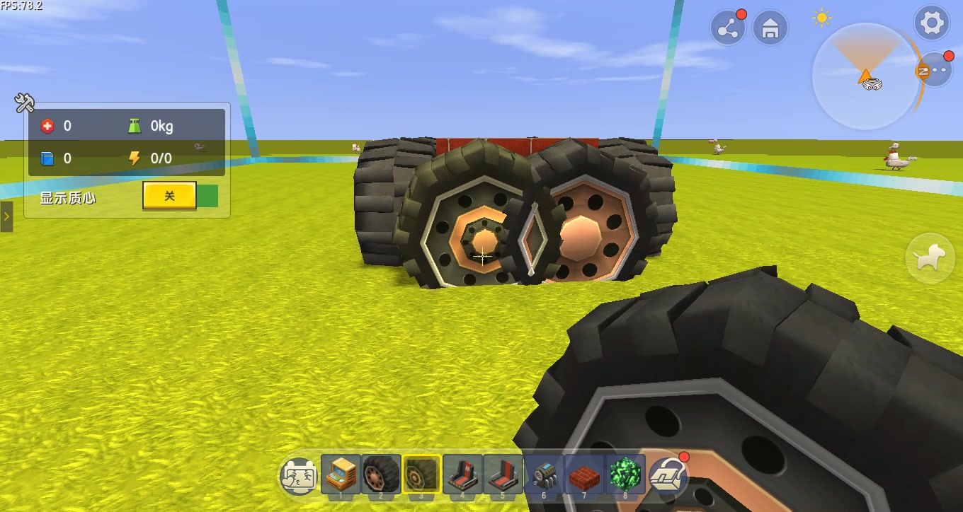 迷你世界:教你制造越野车这几个核心东西很重要