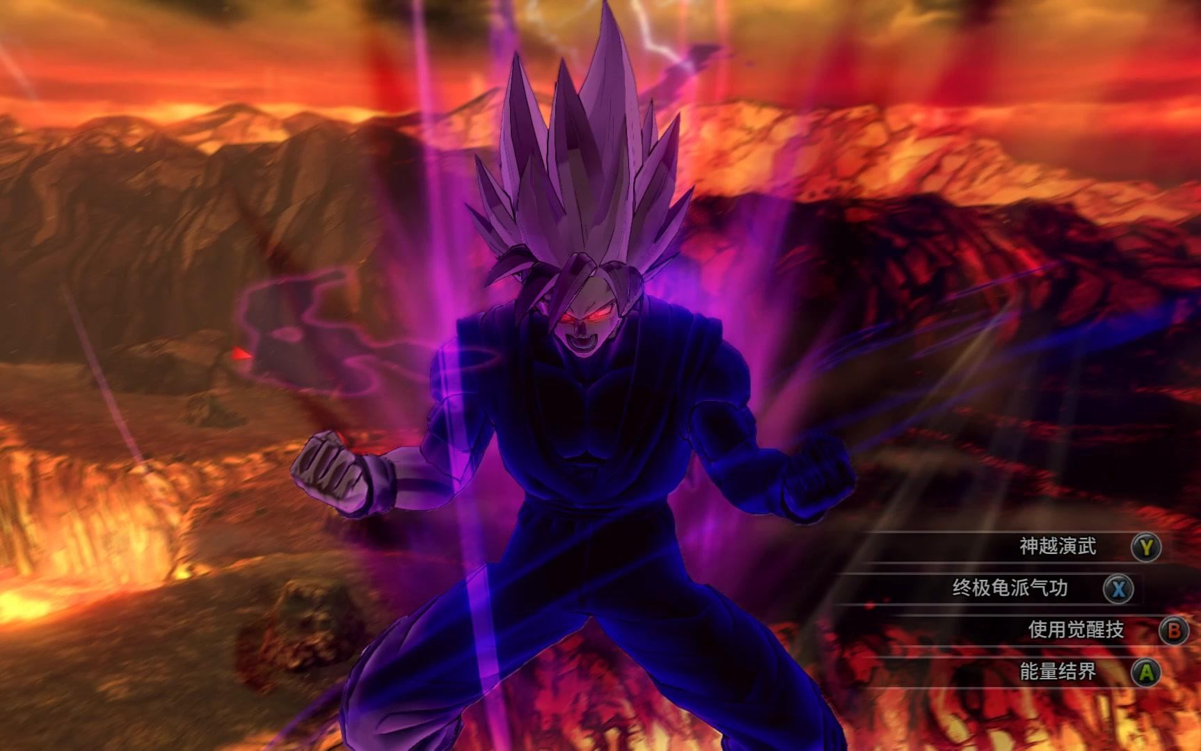 【op胖】龙珠超宇宙2自建赛亚人mod演示,玫瑰超蓝11段变身