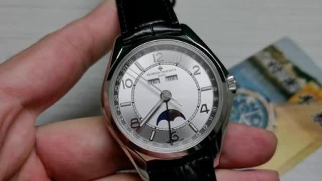 时光手表 zf厂江诗丹顿伍陆之型4000E月相多功能.
