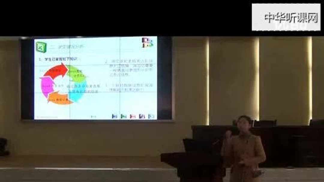 2015年贵州省高中信息技术说课视频表格数据图形化说课(1)