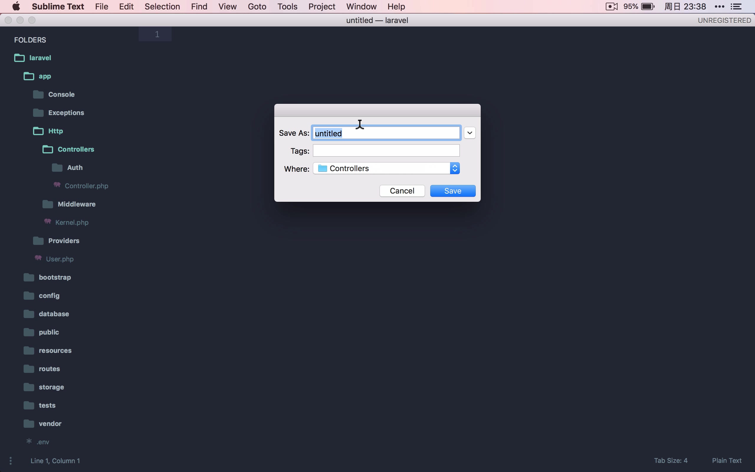 Sublime Text_创建文件