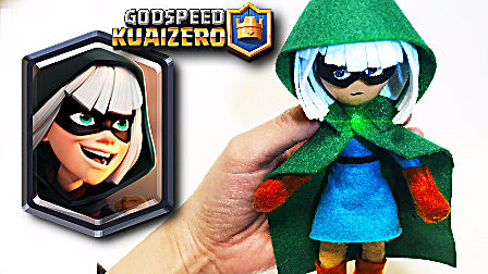 ★皇室战争★定格动画,幻影刺客 vs 无头怪 #G612★Clash Royale★...