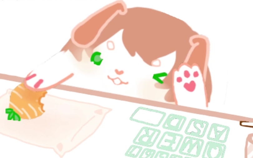 【桌宠】二条改的手鼓猫