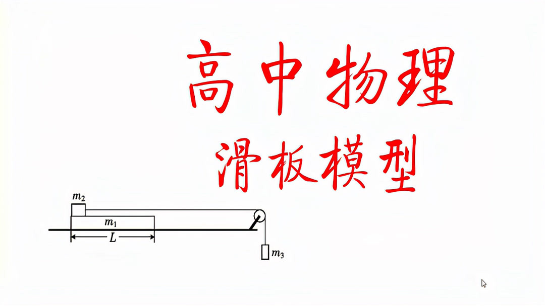 《高中物理》滑板初级模型(高一新课)