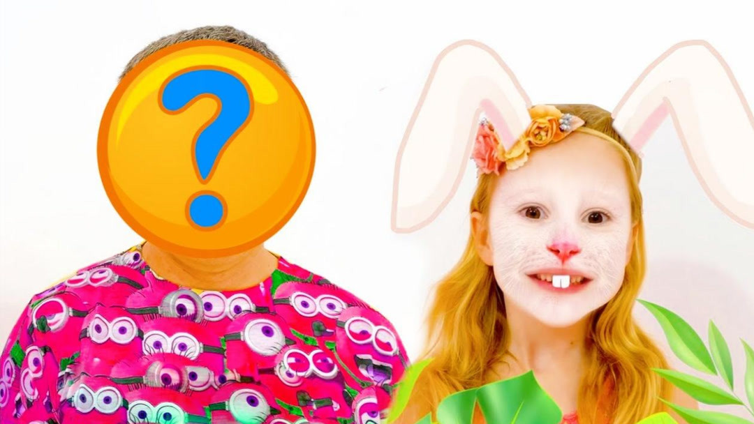 父女俩玩你学我来猜的游戏,各种各样的动物,小朋友们也来猜猜吧