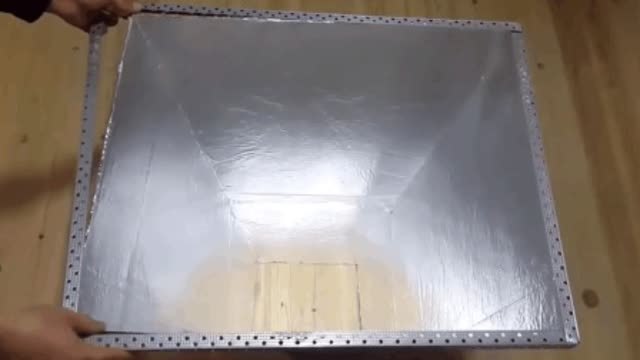 ...纸箱和锡箔纸,手工制作简单...