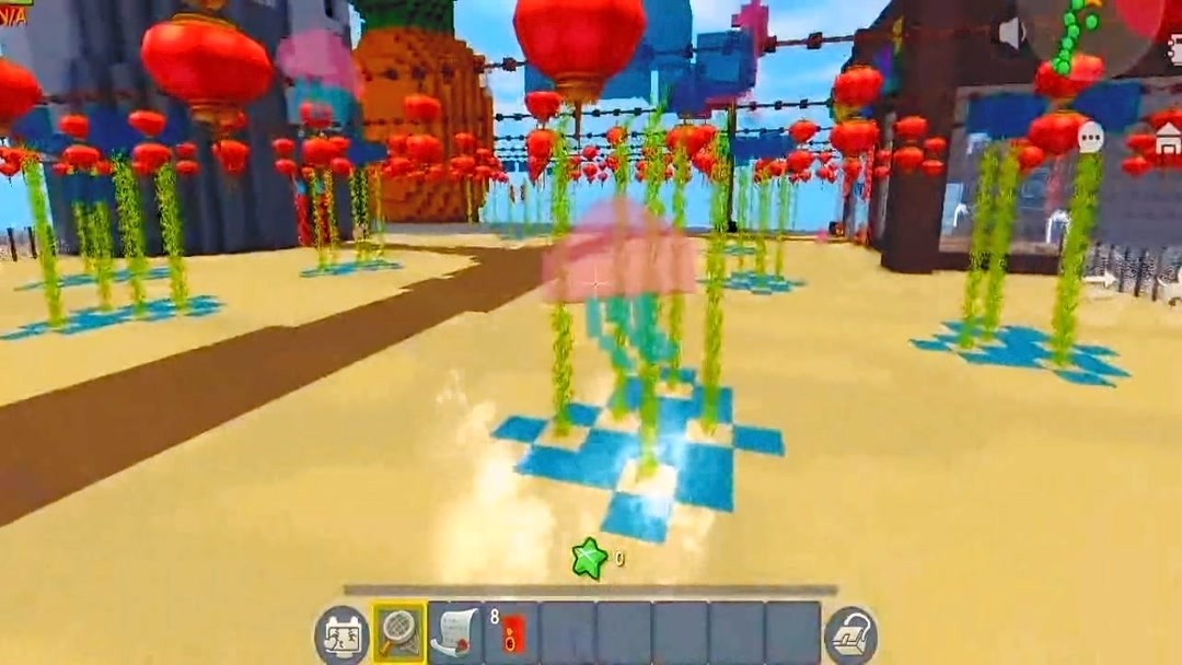 半仙解说:捉水母比赛!半仙暗墨挑战多米兔美美等8人,被打惨了