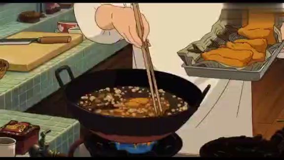 治愈心灵的美食动画