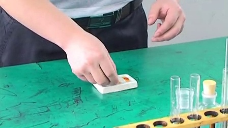 刘炳辉化学实验 pH试纸测定三种溶液