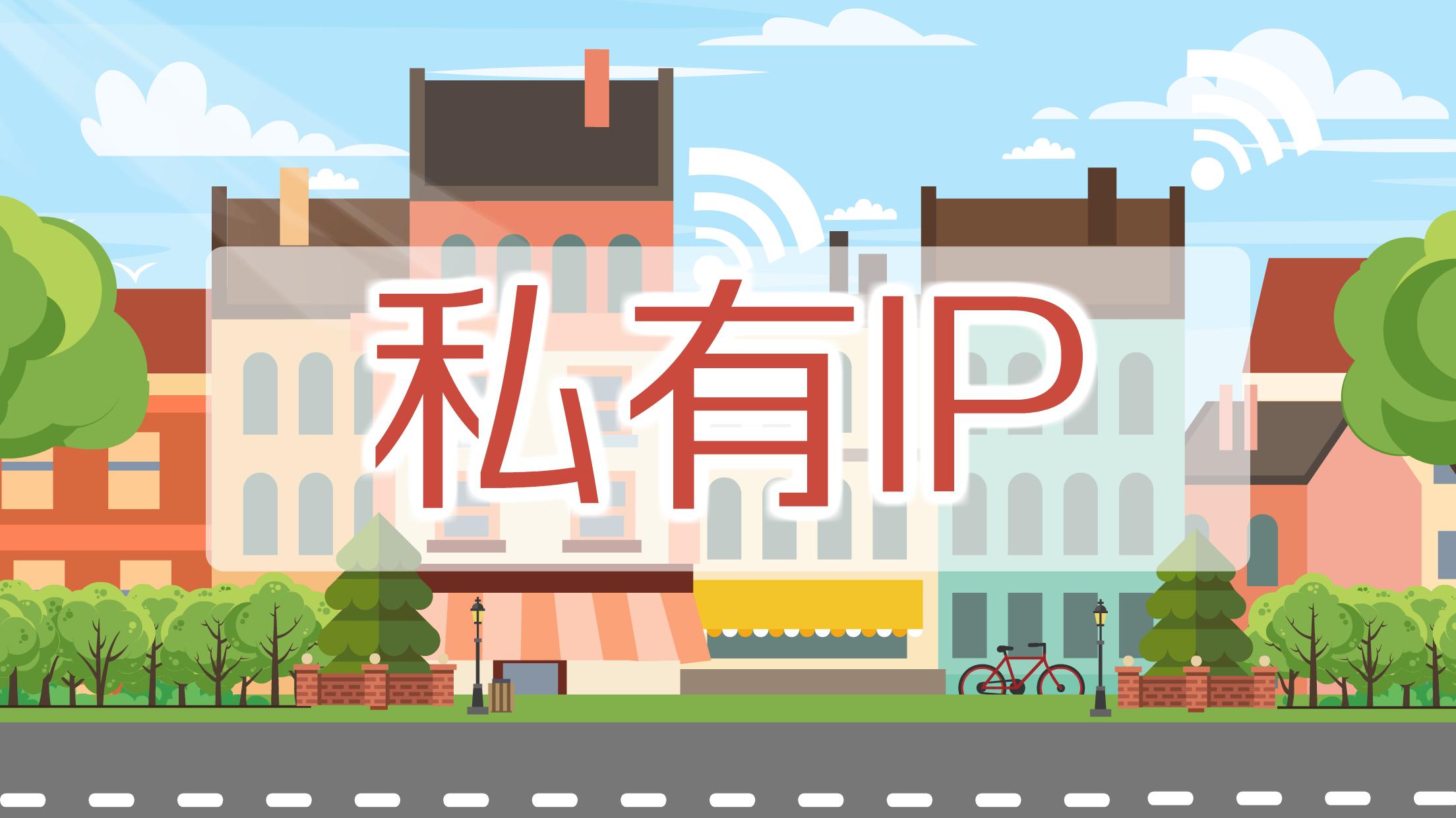 私有IP:本地局域网上的IP