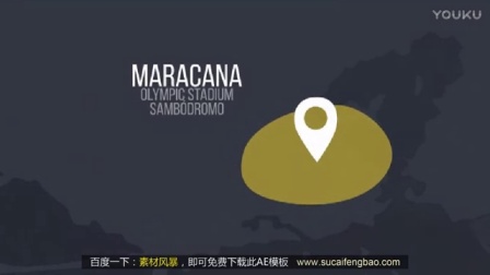 卡通动画田径体育运动比赛结果宣布电视栏目AE模板Broadcast ...