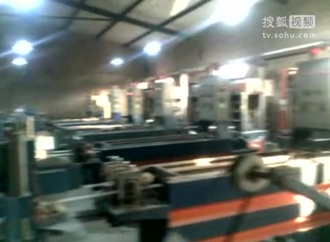 张家港市三磊机械有限公司PEX--A地暖管生产线视频