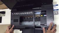 爱普生r330打印机墨盒安装