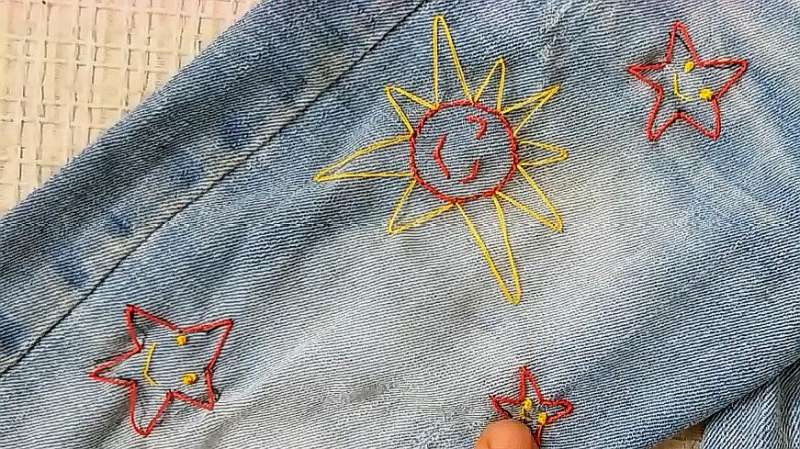 宝宝衣服没个性?巧手男教你简单刺绣图案,简单好学又好看!