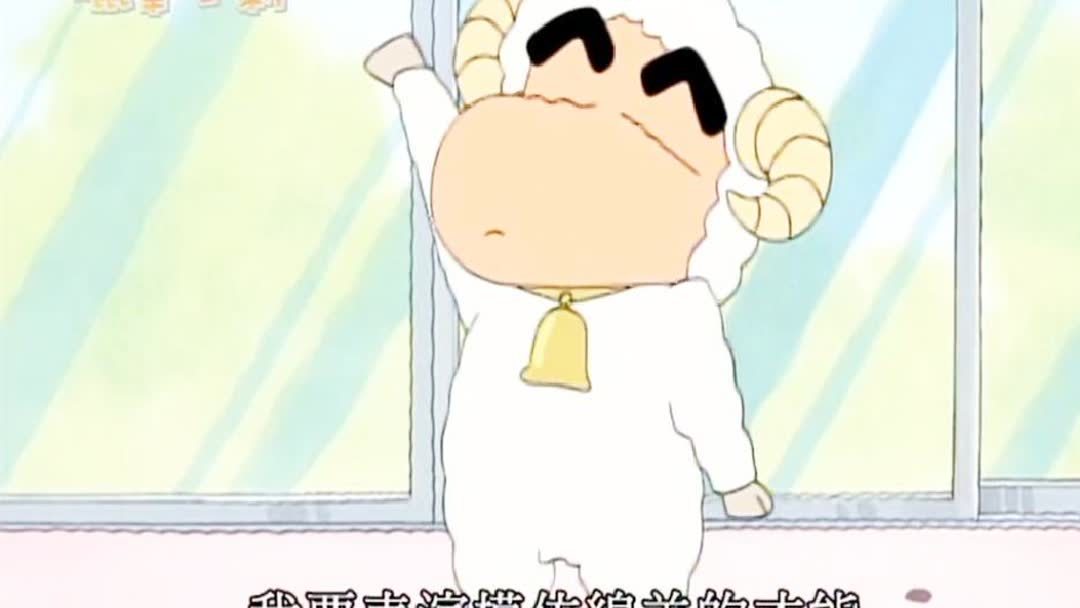 蜡笔小新:妮妮刚说想要管家,就见小爱有保镖,一脸的羡慕嫉妒恨