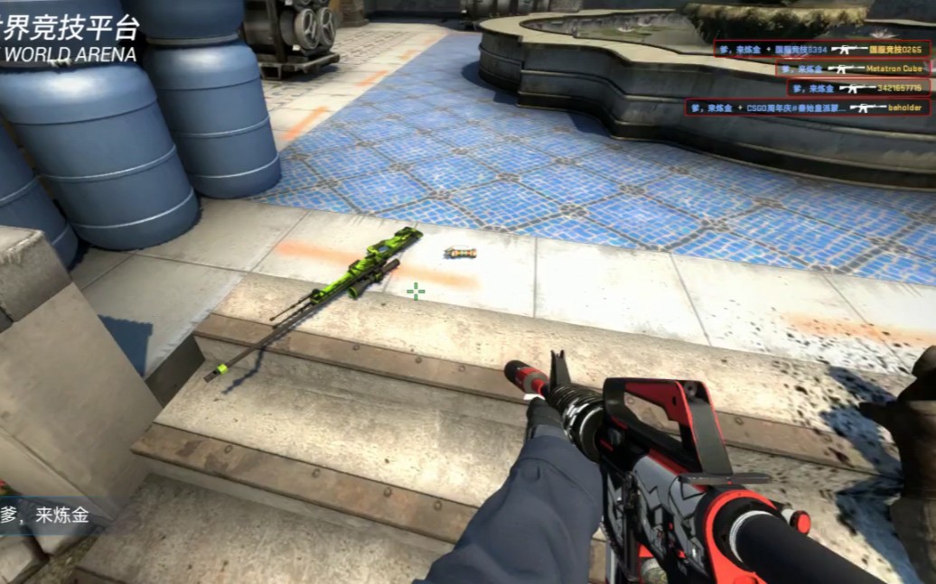 csgo5小时新手的奇葩操作,记录下这时刻。