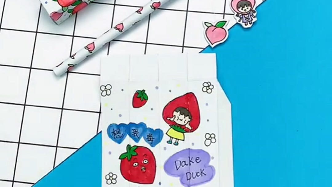 自制盲盒笔,又是宠闺蜜的一天