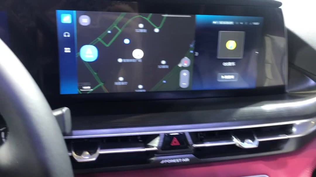 长安CS75Plus中控实拍