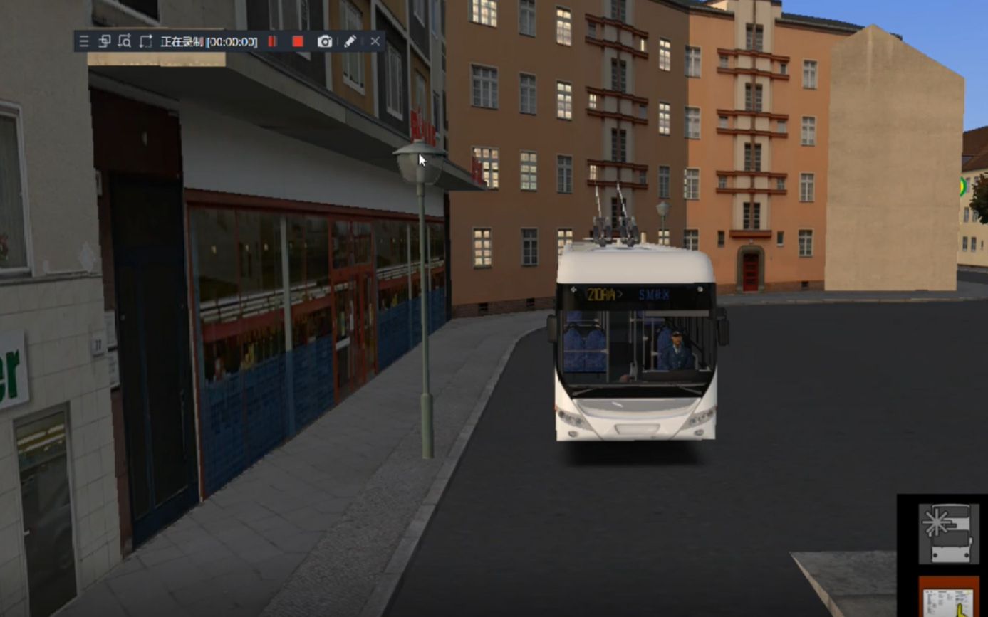 巴士模拟2/omsi2:宇通v1200行驶在金河市210A路