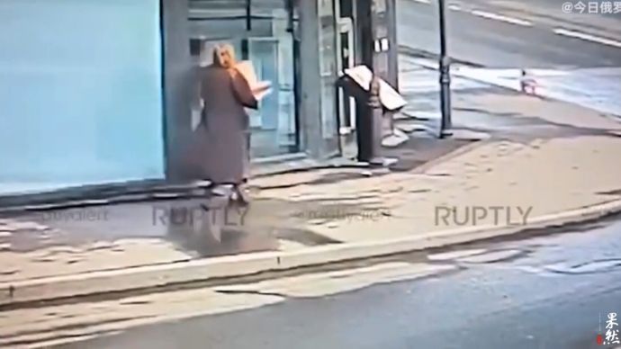 果然视频|圣彼得堡咖啡馆爆炸案女子视频曝光