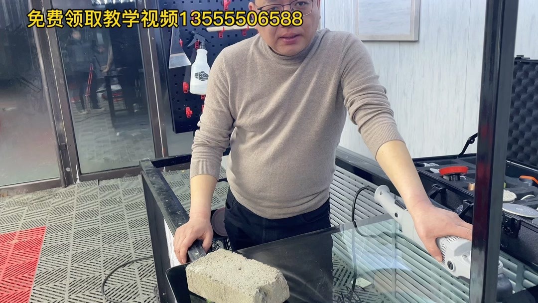 汽美博仕玻璃划痕修复教学视频分享