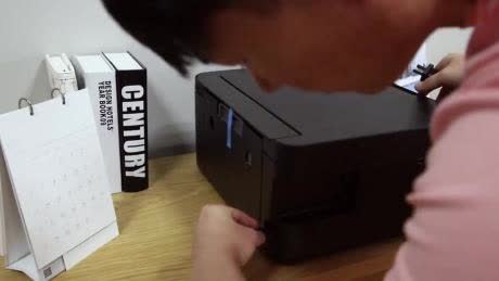 EPSON 4168打印机新机安装视频