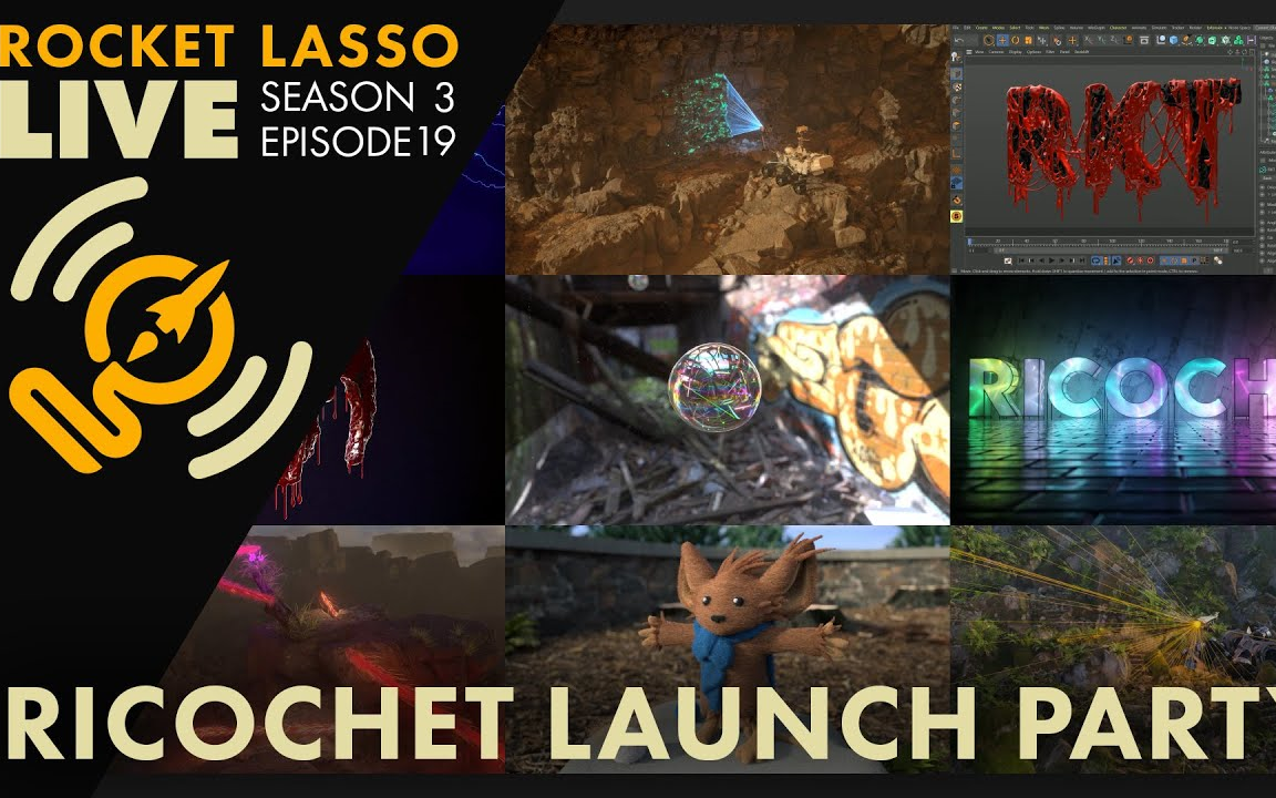 【C4D 各种方法发射样条方法】【C4D教程】【C4D样条教程】【...