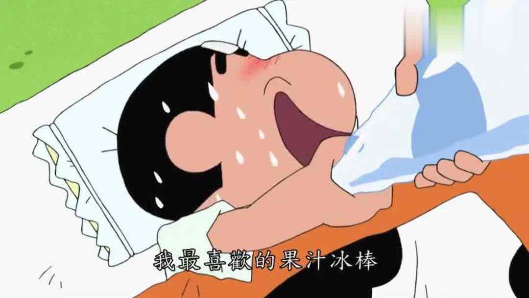 蜡笔小新:小新做的雪人复活了想要杀死小新却被小新打败了