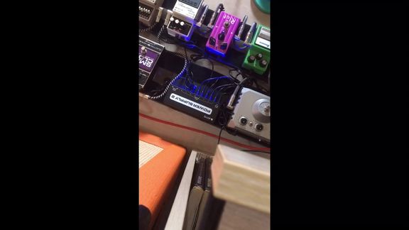 瞎撸一段,试试单块的效果ߘ�#电吉他 #效果器吉他