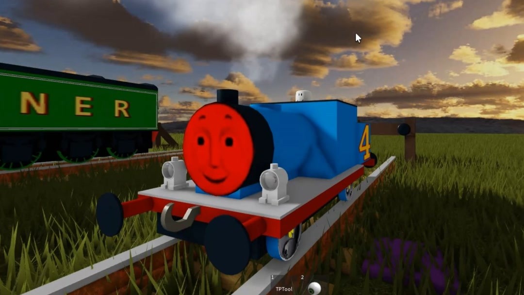 ROBLOX托马斯和他的朋友们 托马斯小火车模拟器 托马斯蒸汽跑车