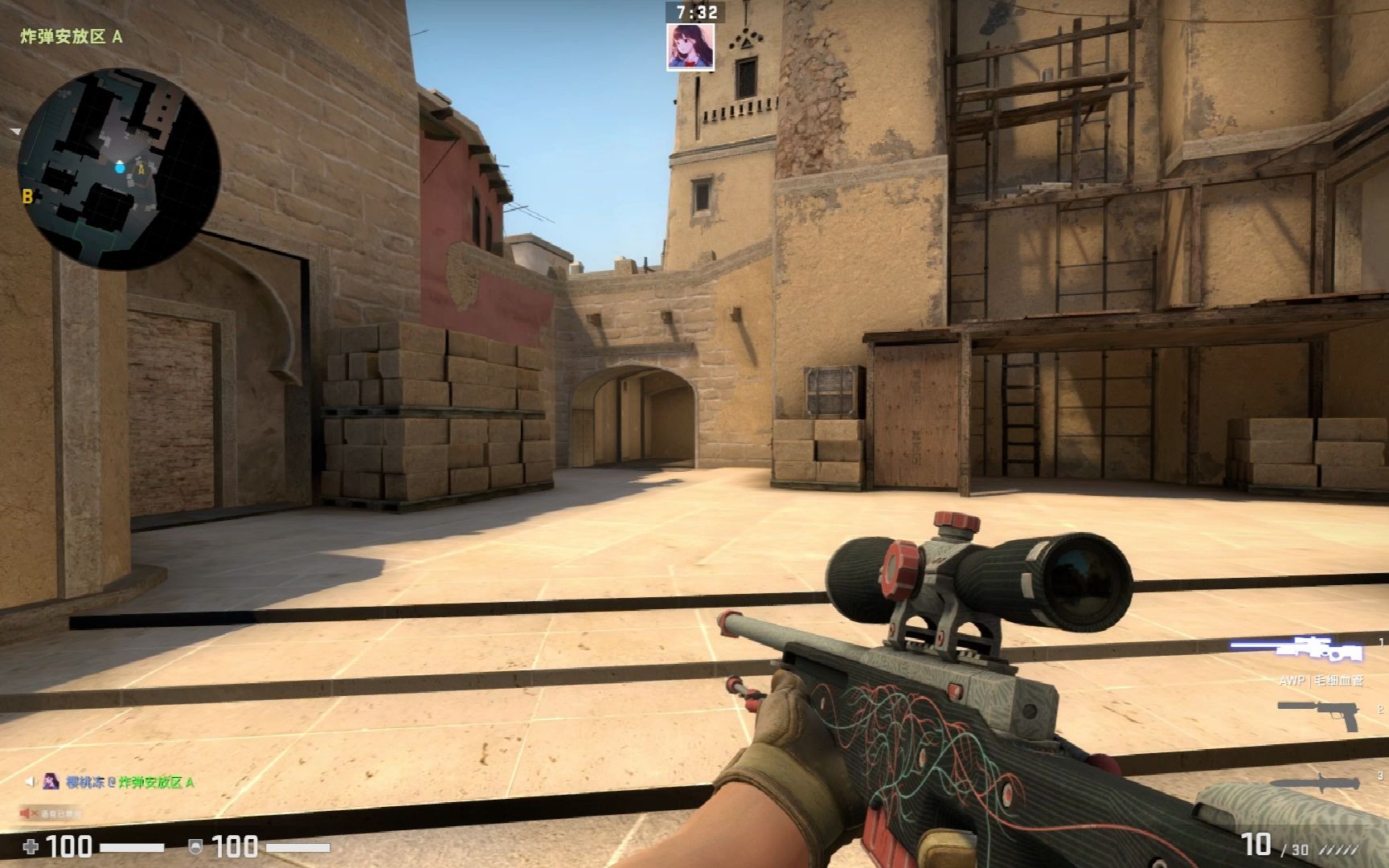 【CSGO】新版本大狙AWP毛细血管