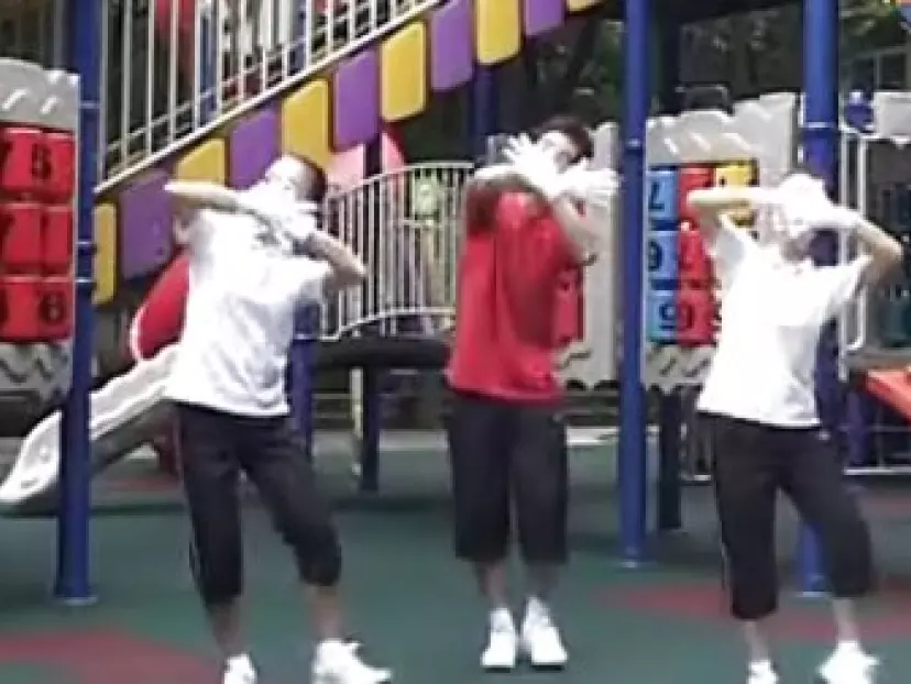 幼儿园小中大班徒手韵律操《动物模仿操》
