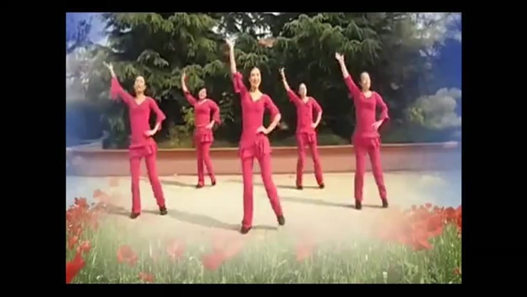 201最新广场舞 张灯结彩 广场舞教学视频